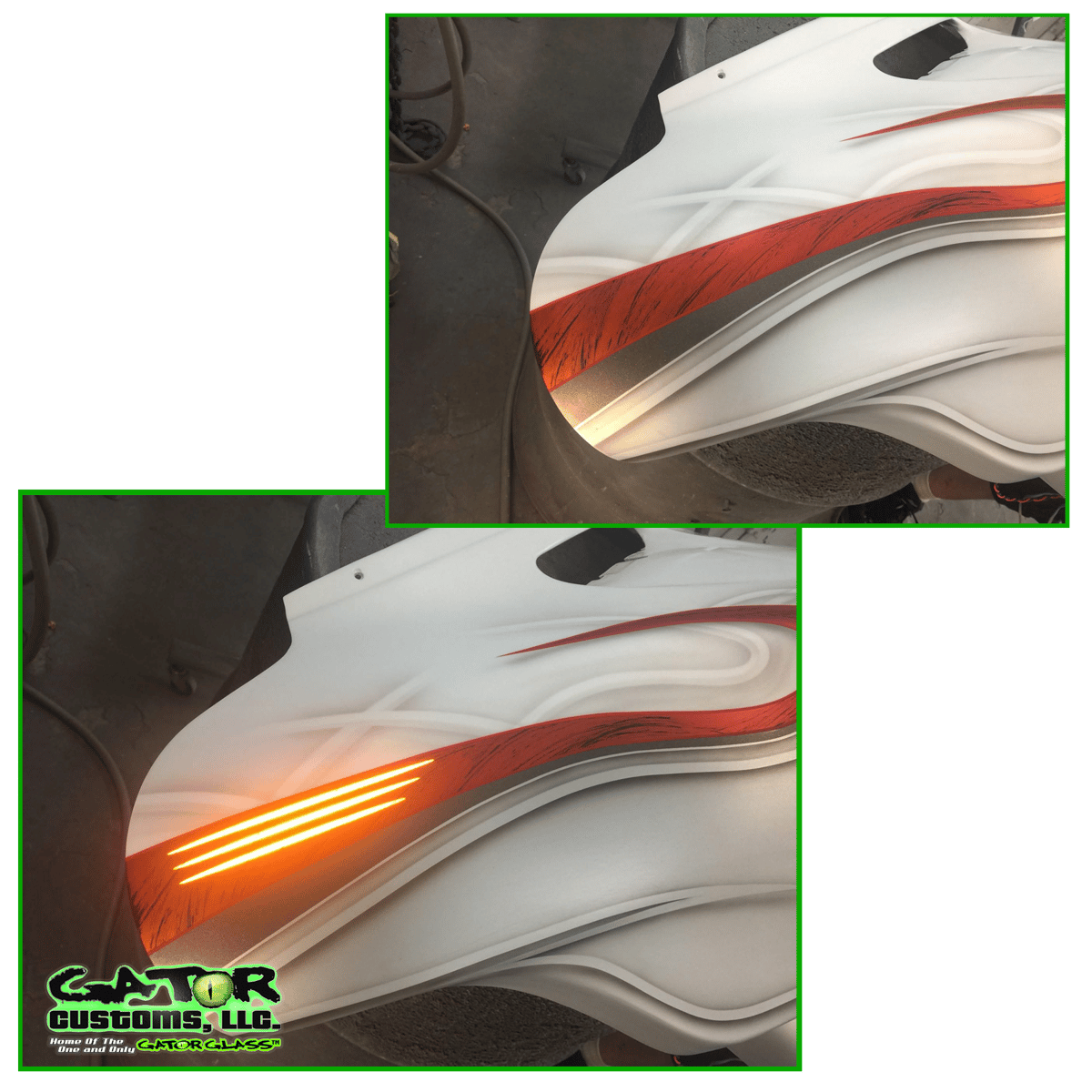 GATOR GLASS Front Signal Illumination | Gator Customs Store