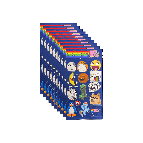 karoco — 2010s internet sticker sheet