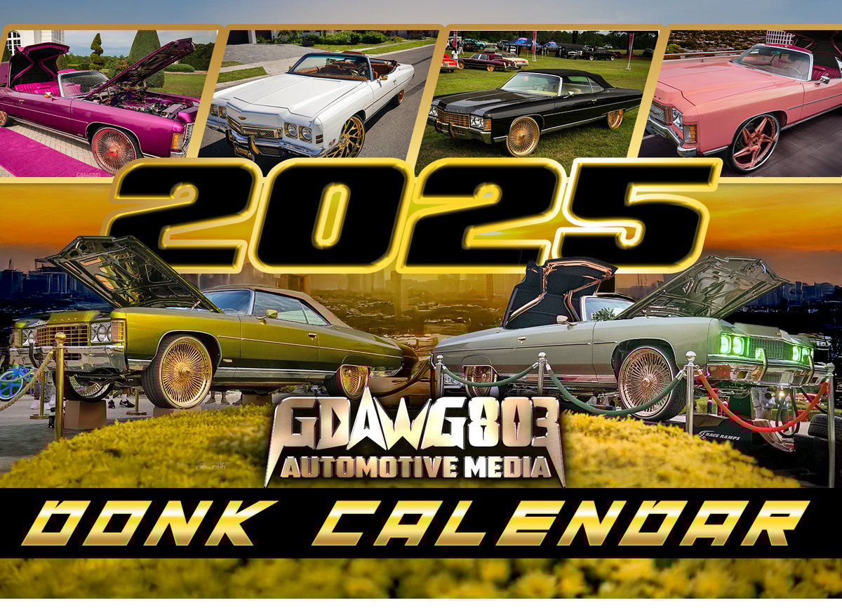 2025 Donk Calendar / GDAWG803
