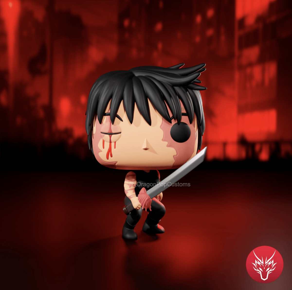 MAKI ZENIN (HEAVENLY RESTRICTED) JUJUTSU KAISEN CUSTOM FUNKO POP | DragonPopCustoms