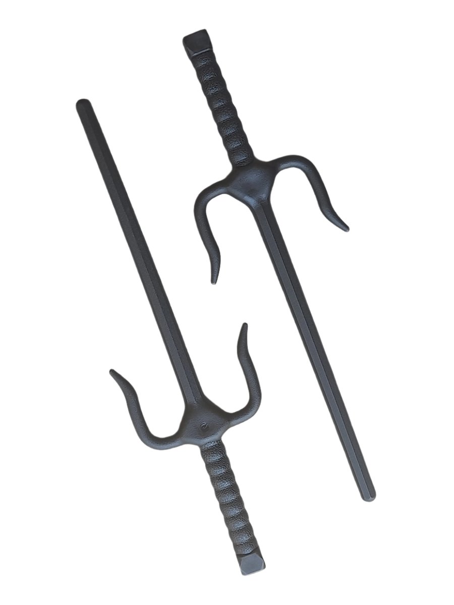 PAIR - Training Sai Polypropylene Ninja Sword Kenjutsu Martial Arts ...