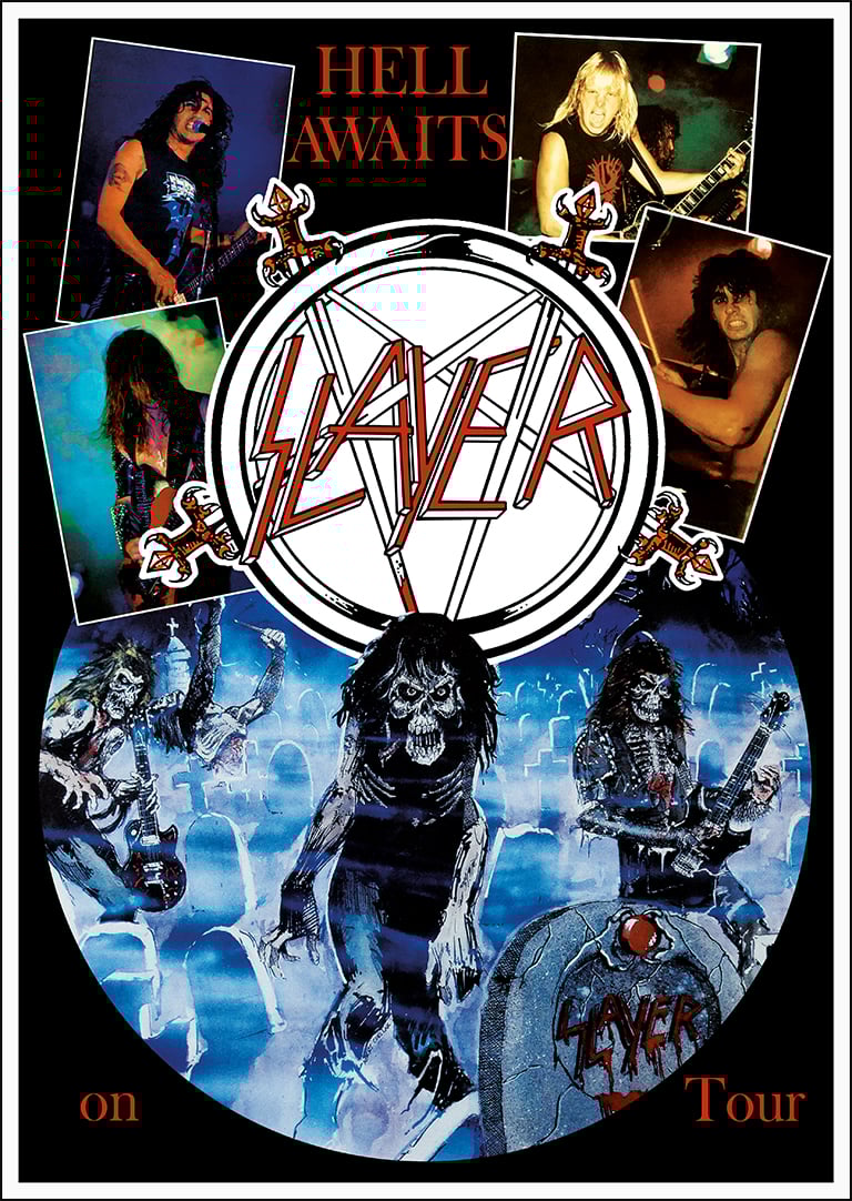 Slayer - Live Undead | retro.posters