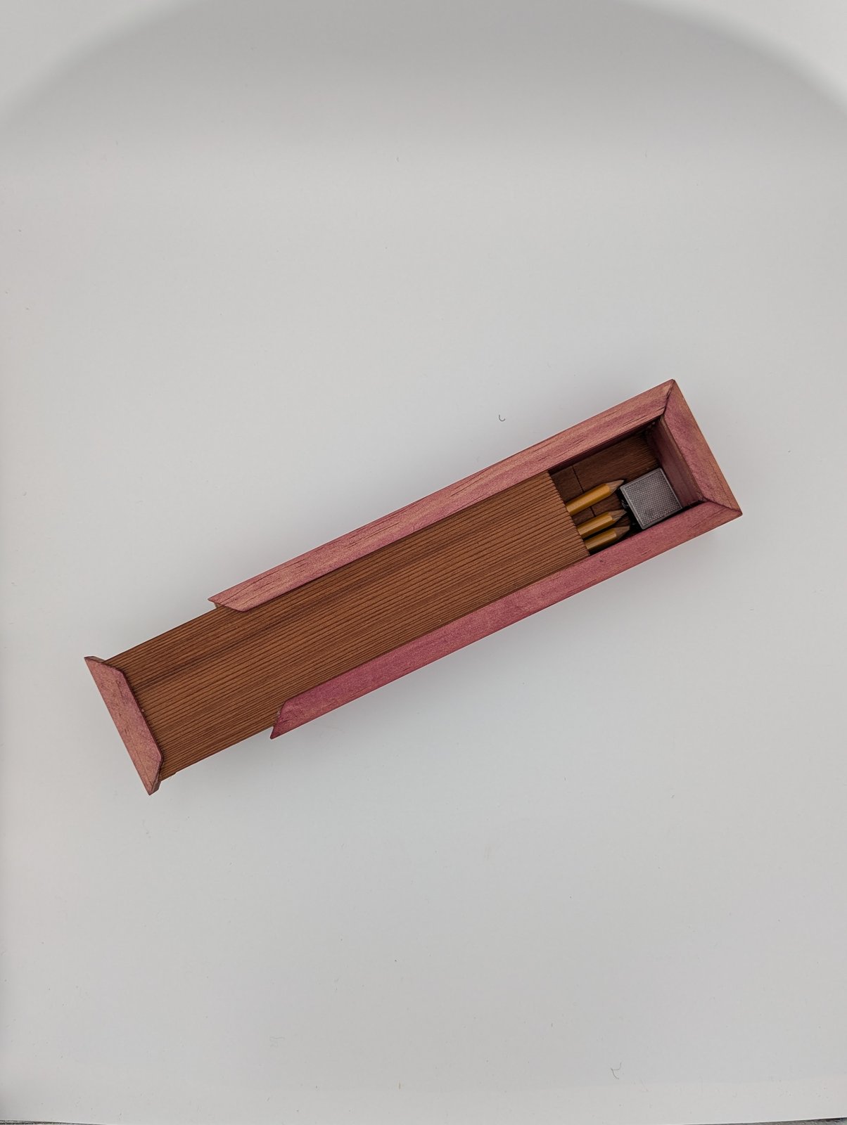 Dressed & Matched — Red Pencil Box