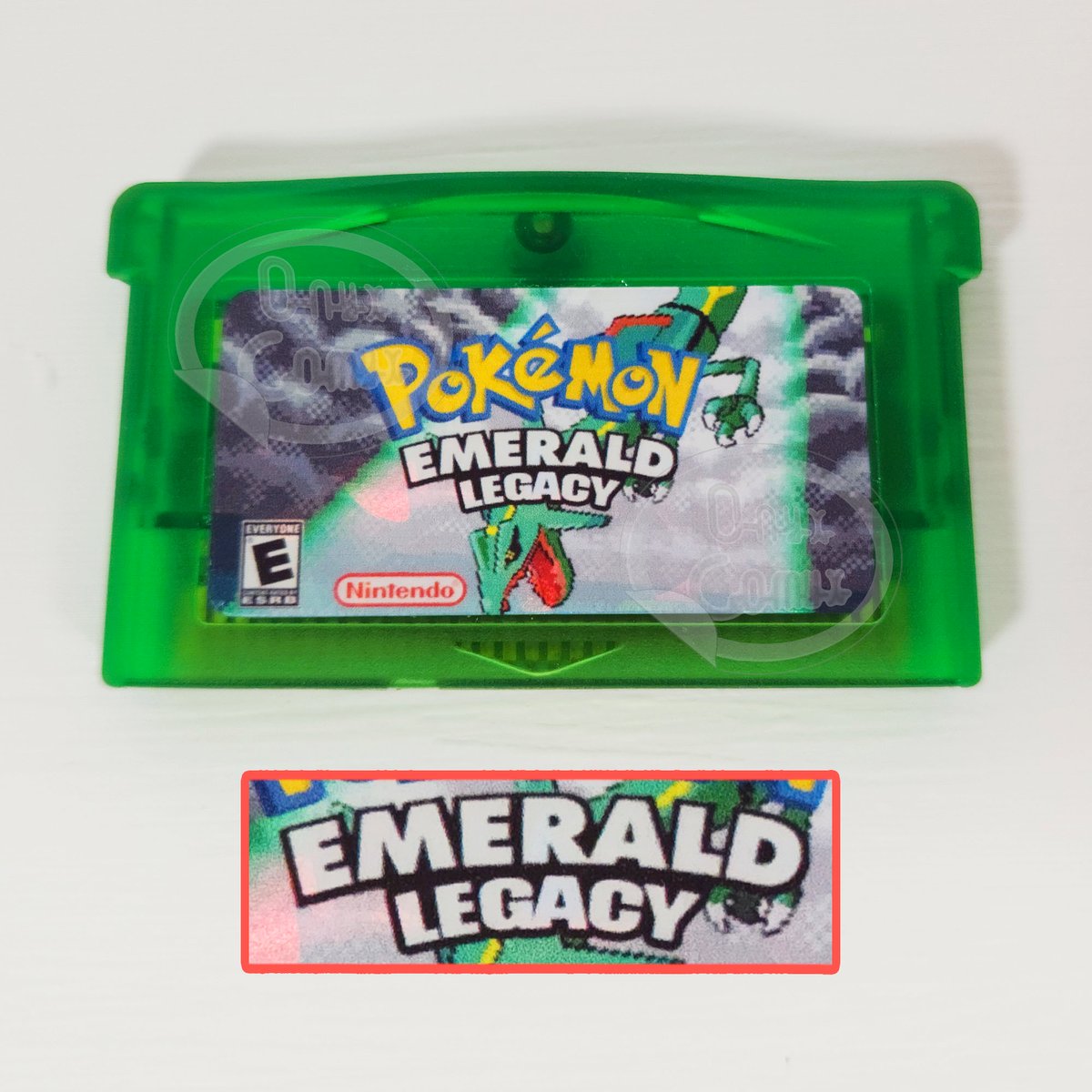 Pokemon Emerald LEGACY Holo Label | Onyx Comyx