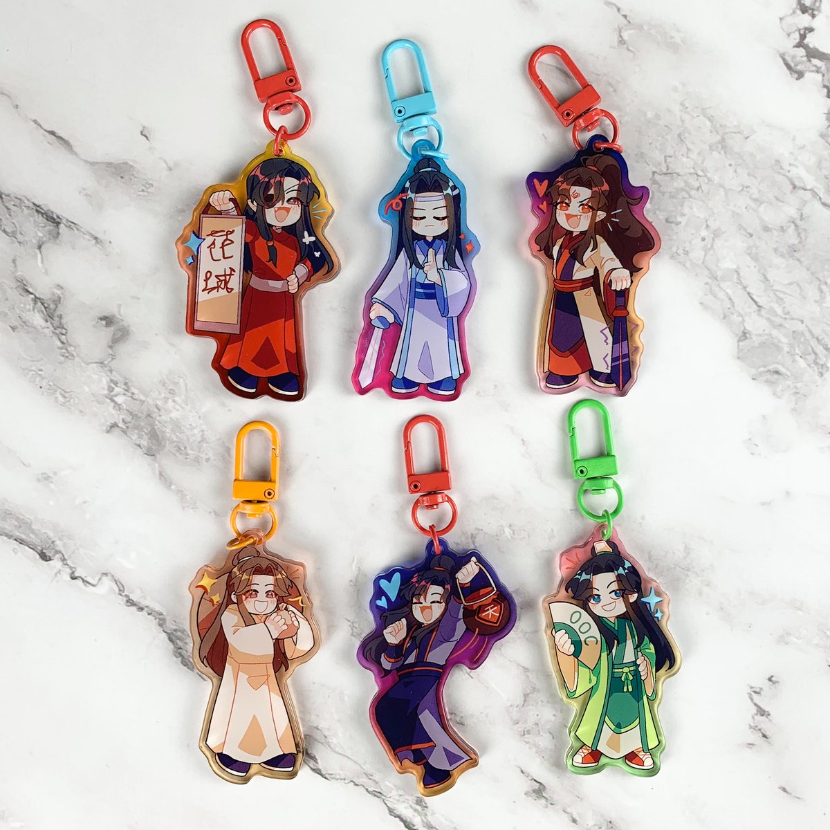 MXTX Keychains | Yiling Gaytriarch