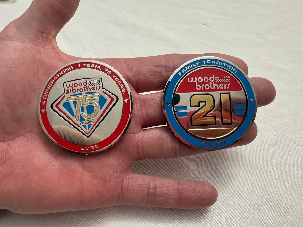 Wood Brothers Racing — Family Tradition Token