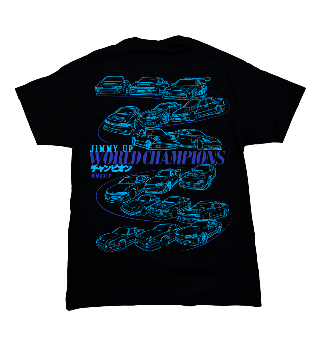 2024 Champions Tee *Tall Tee* (Sml Only) | Jimmy Up