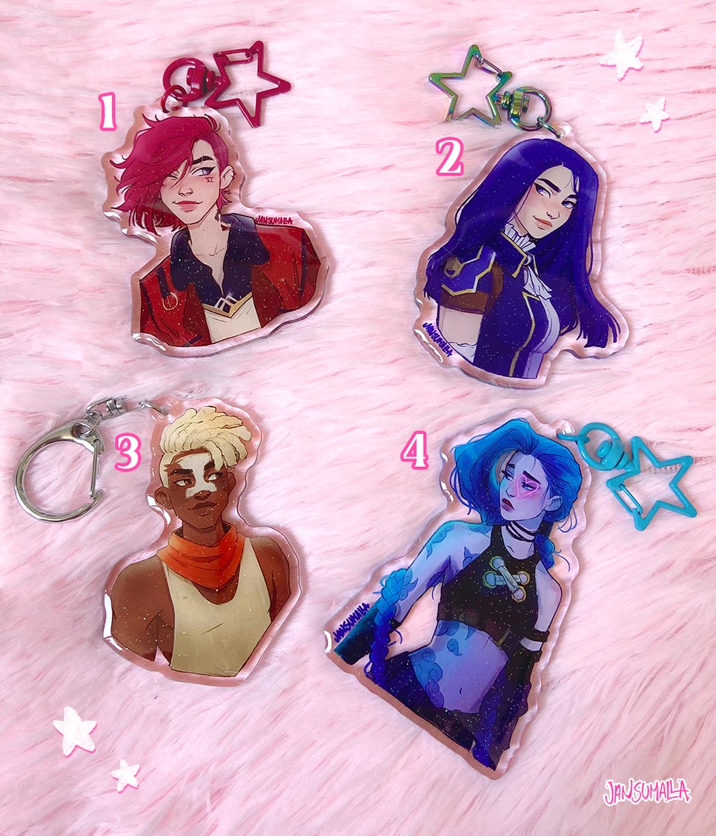 ARCANE - KEYCHAINS | jansumalla