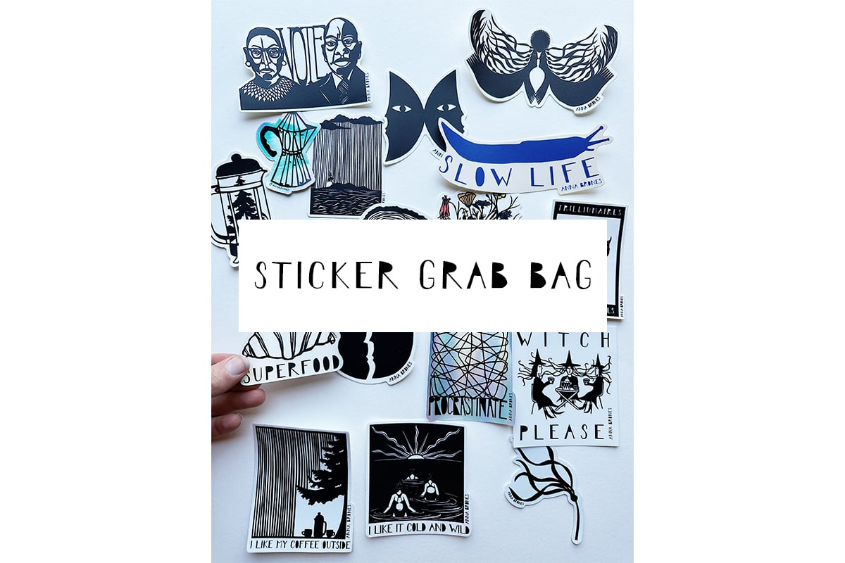 Sticker Grab Bag | Anna Brones