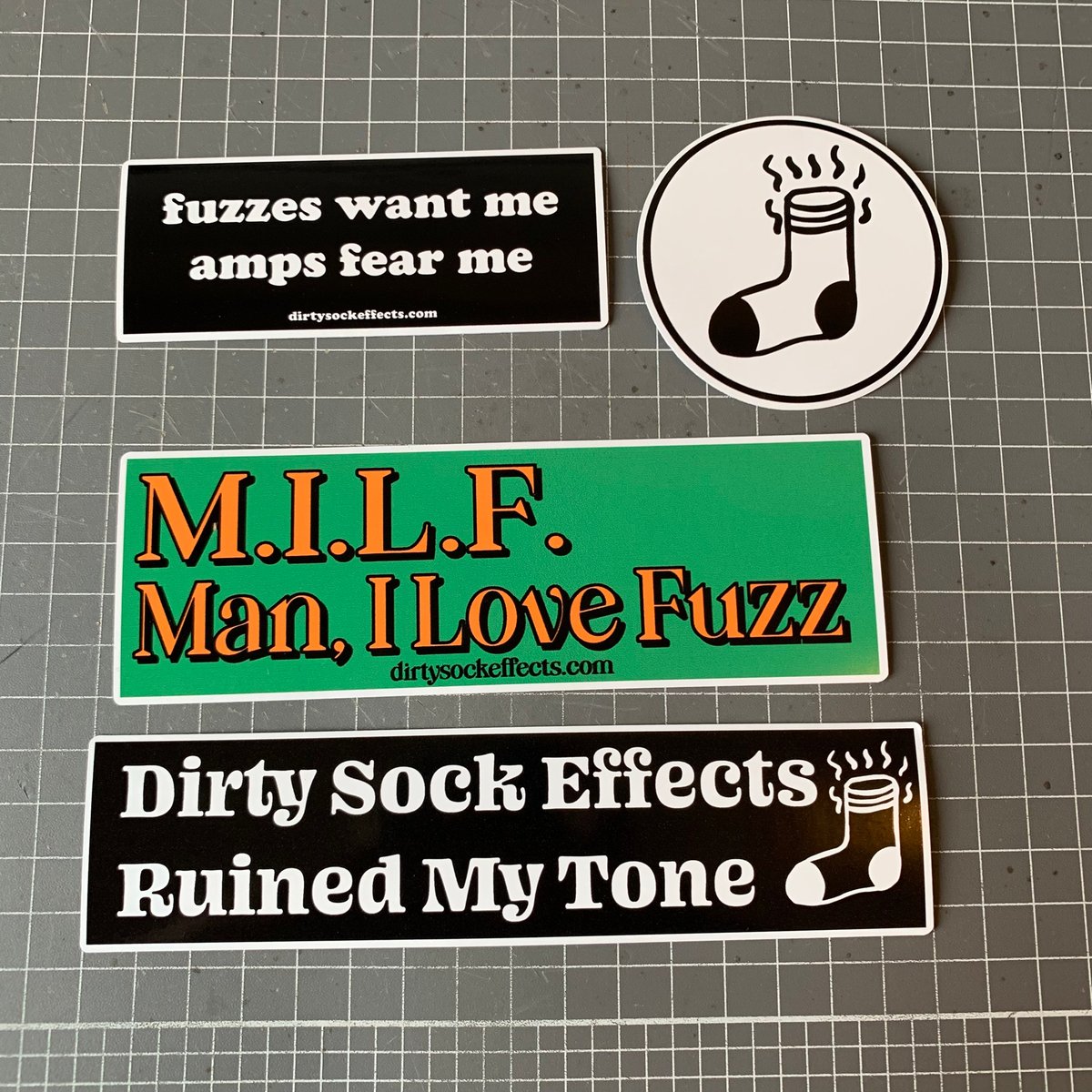 Dirty Sock Effects Sticker Pack | Dirty Sock Effects