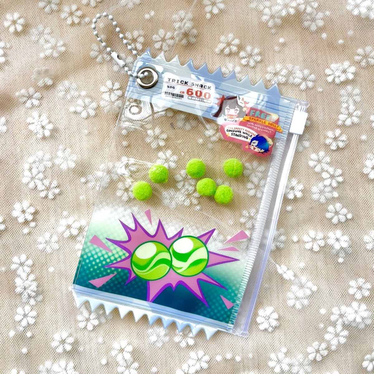 PVC Trick Snack Pouch | solidpotatetoe