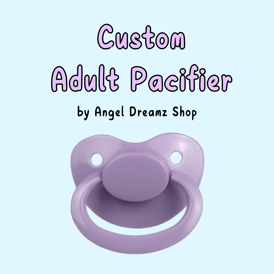 Custom Deco Adult Pacifier | Angel Dreamz Shop
