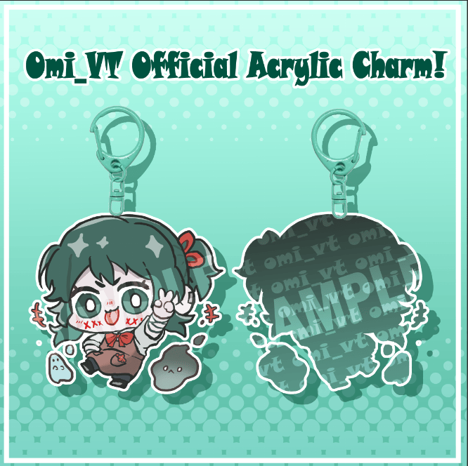 Omi_VT Official Acrylic Charm || In Production | LunaNoctuArts