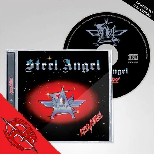 STEEL ANGEL - Kiss Of Steel CD | Stormspell Records Store