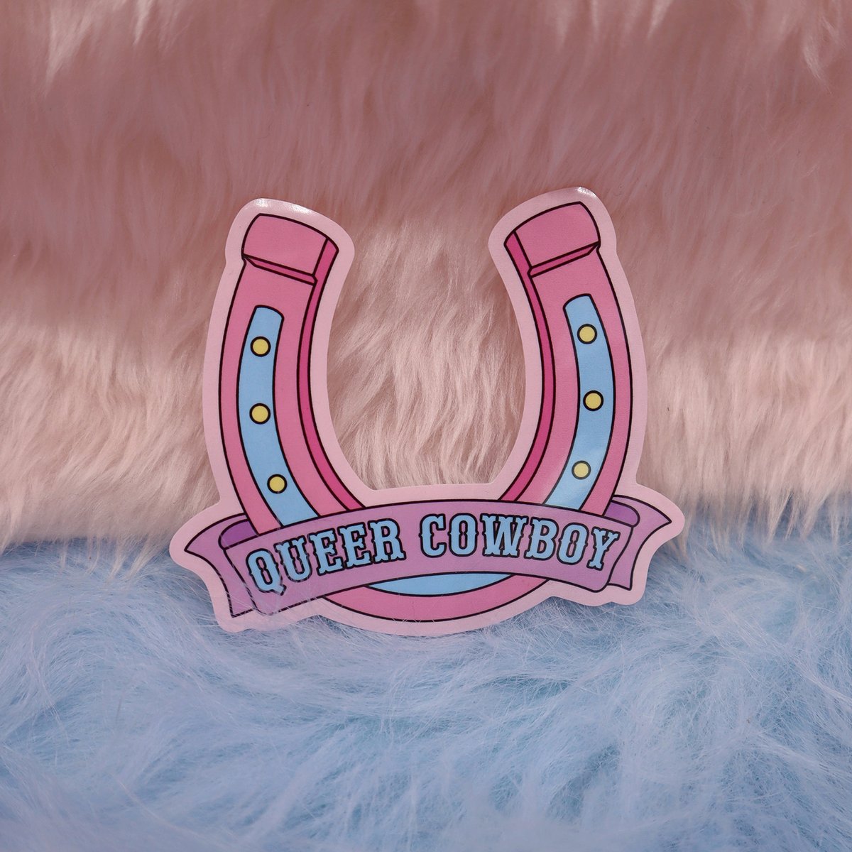 Queer Cowboy Large Vinyl Sticker | Abprallen