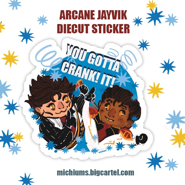 ARCANE JAYVIK diecut sticker | michiums