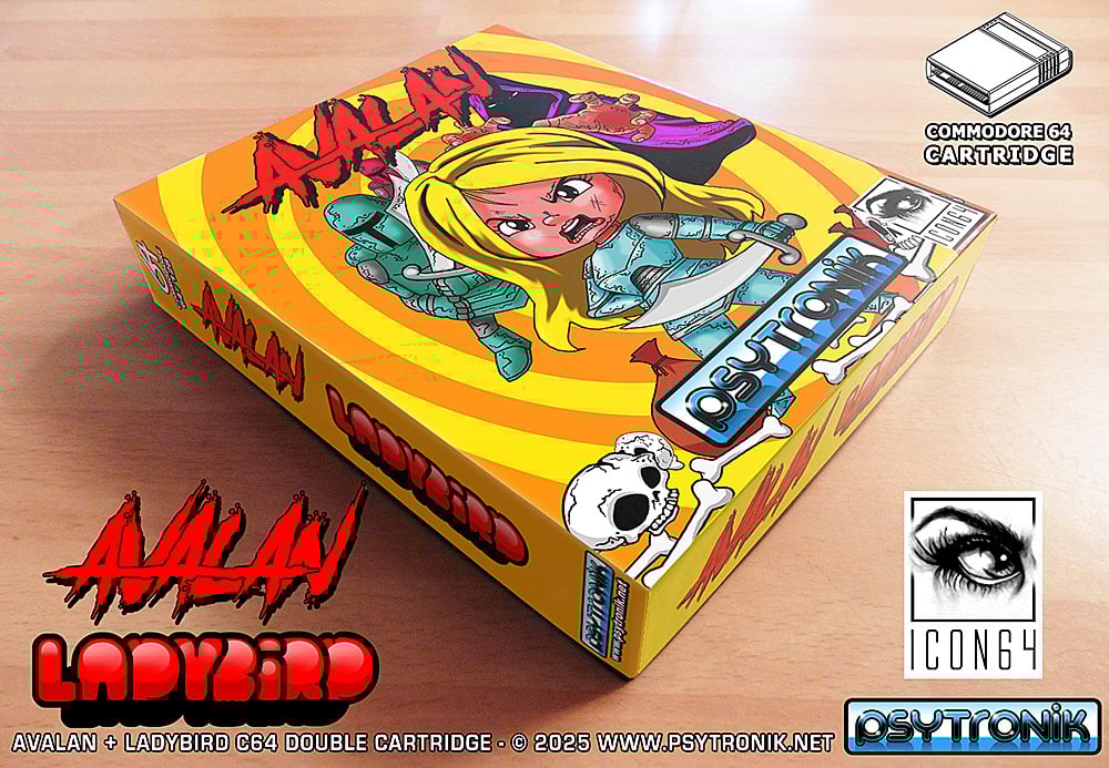 Psytronik Software — Avalan + Ladybird Dual C64 Cartridge