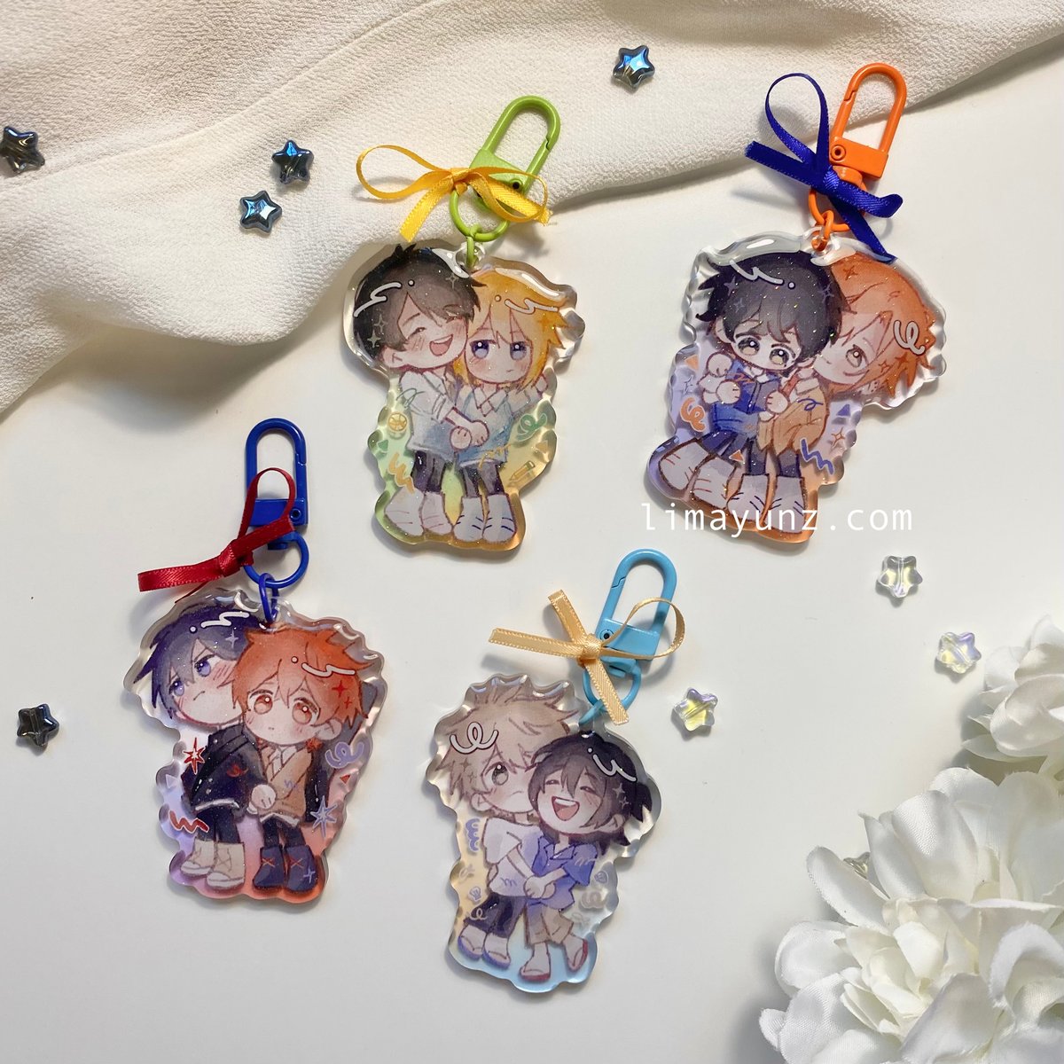 BL Manga Acrylic Keychains | LIMAYUNZ