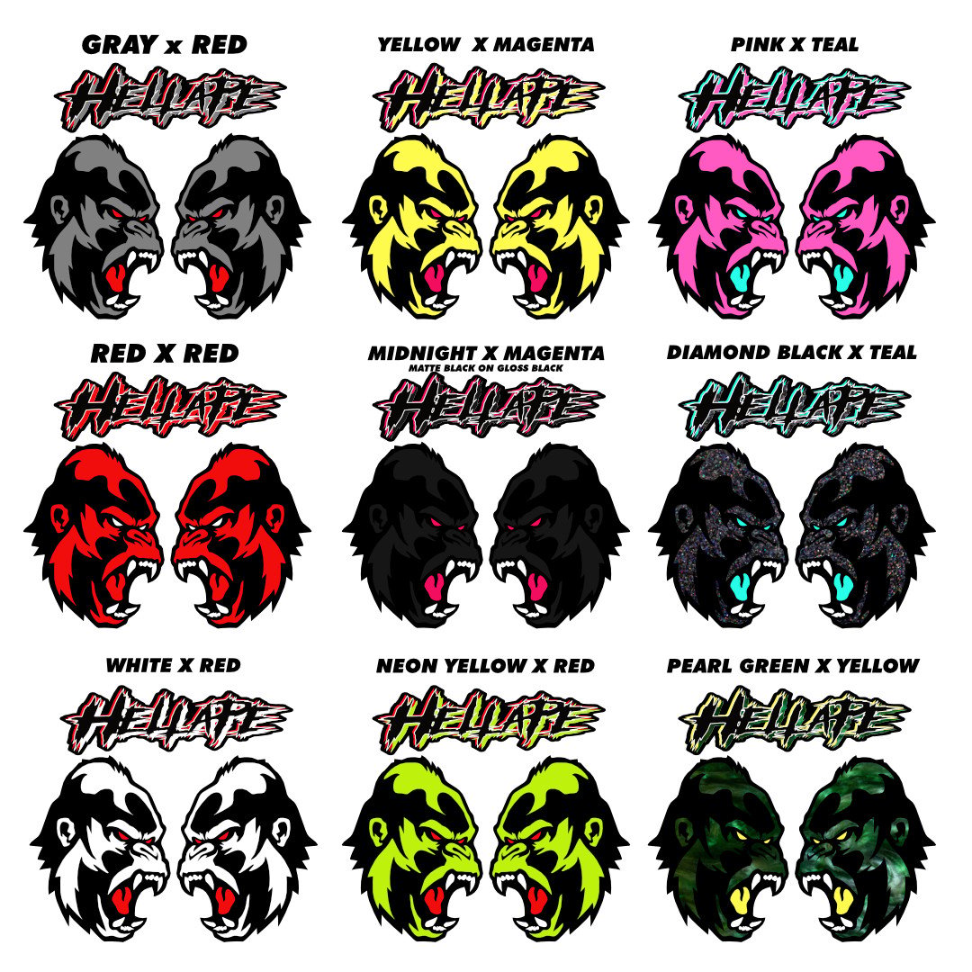 Hell Ape Bundle (Color Options Available) | Savage Badges