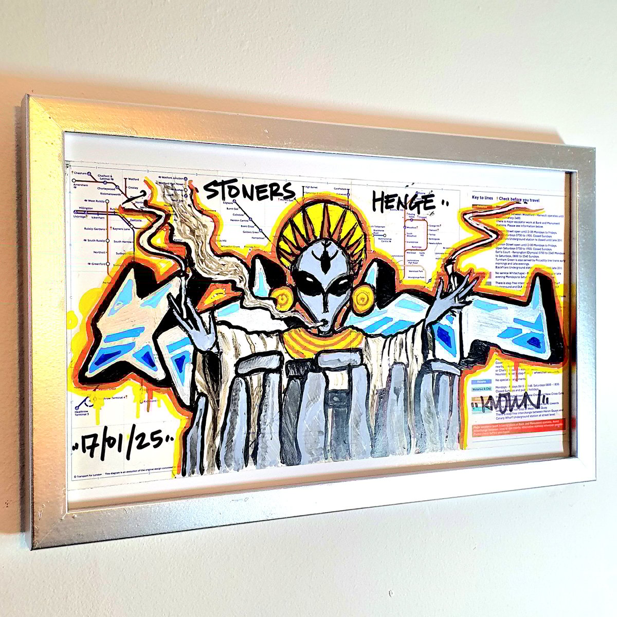 Lewis Floyd Henry — KNOWN Tube Map [Stoners Henge] 17/01/25