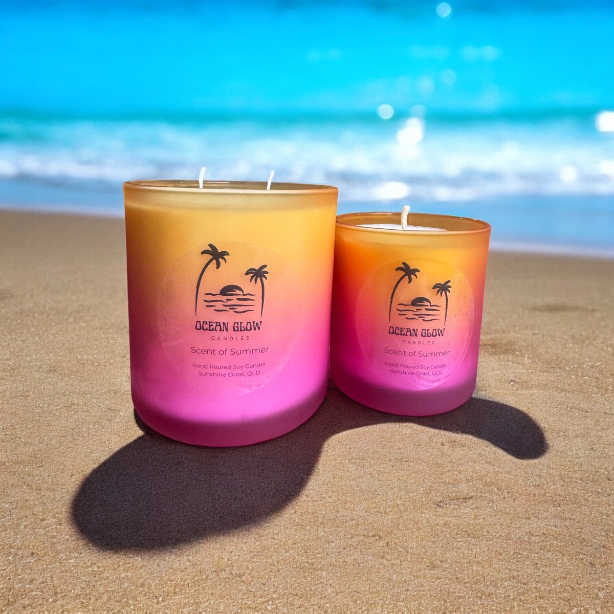 Summer Spritz Candle Series | Ocean Glow Candles