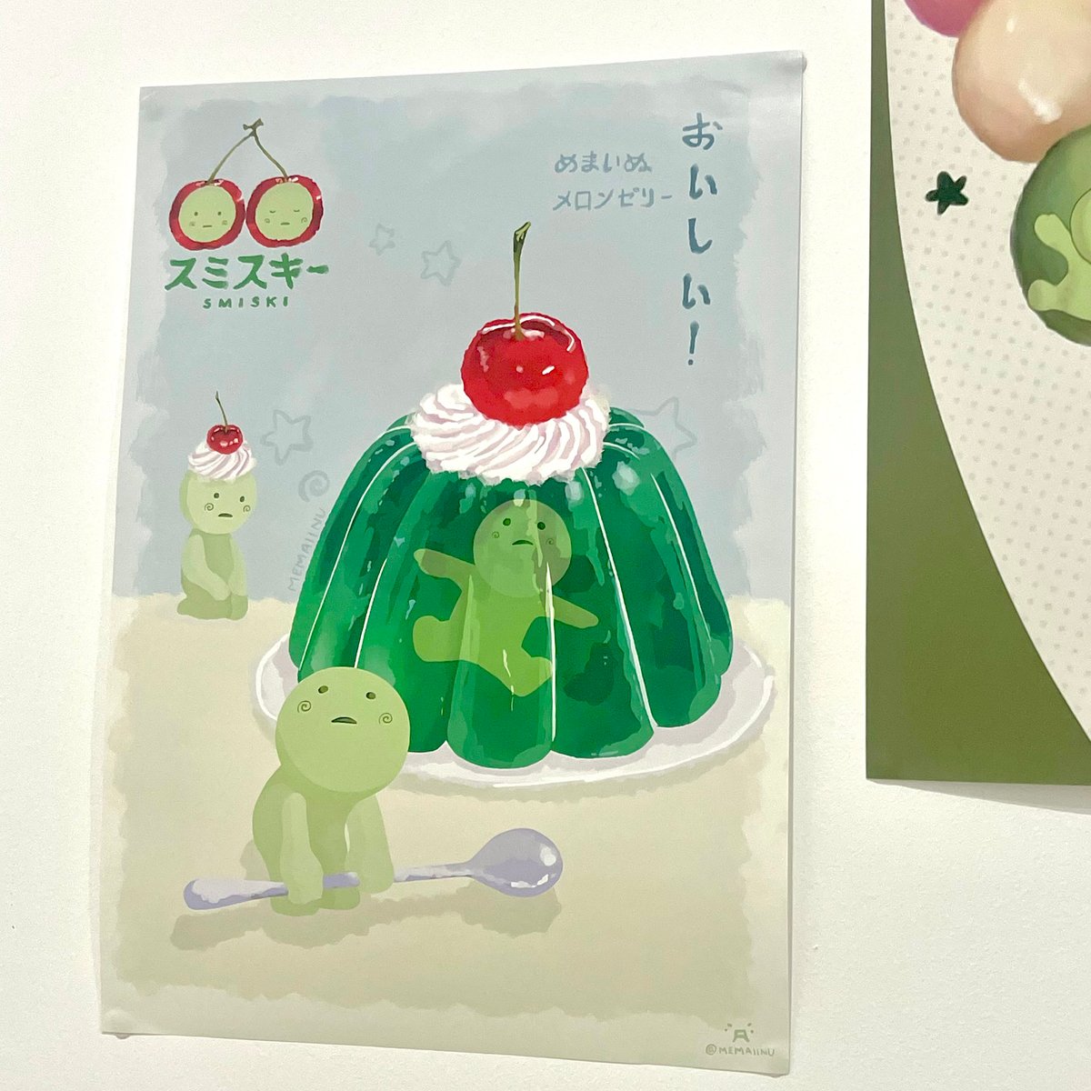Smiski Jelly Poster | Memaiinu Shop