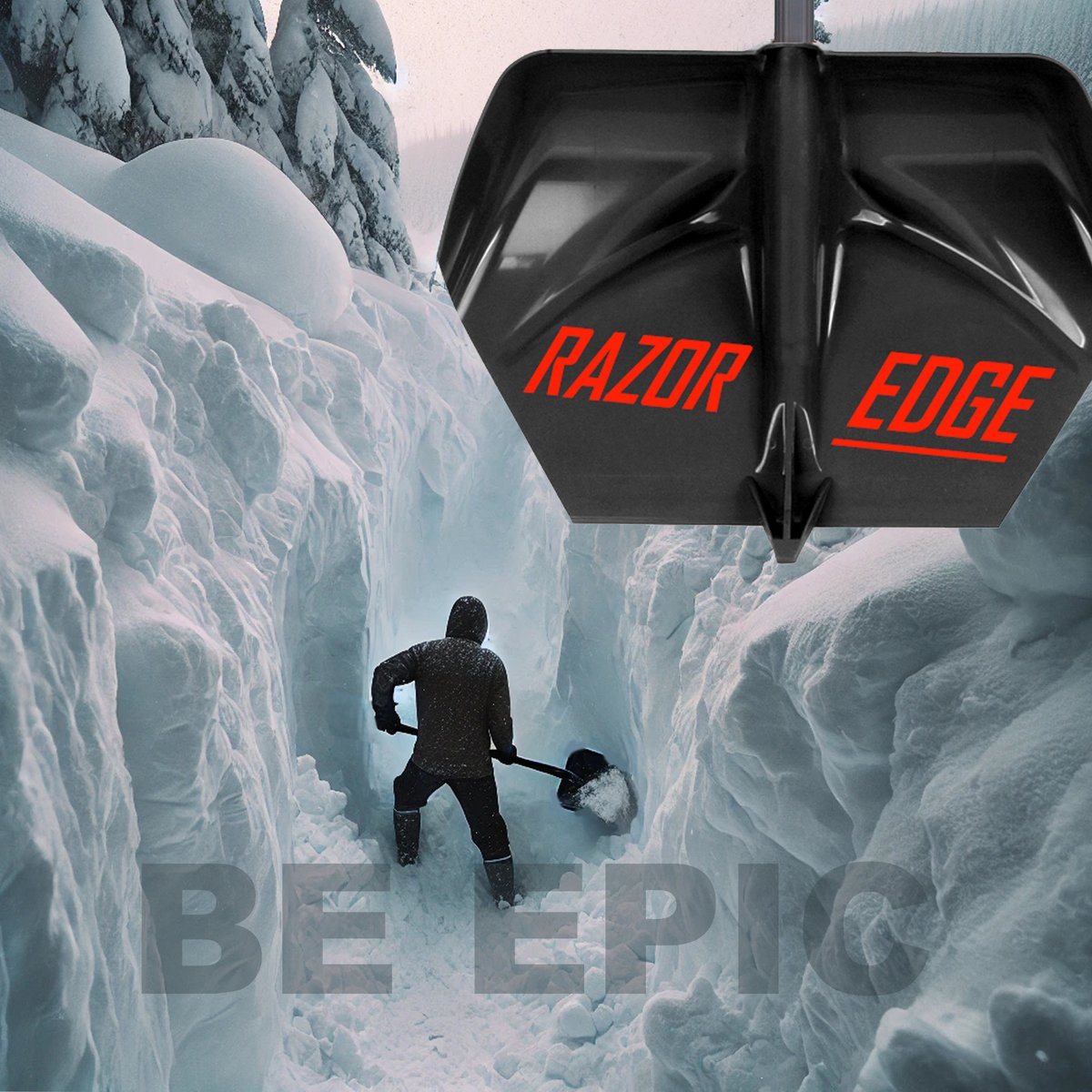 Cutting Edge RAZOR™ Shovel | Precision Blade | US.Shovel™ | Year-Round ...