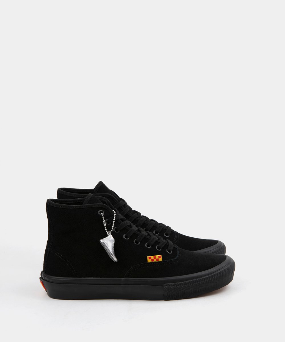 VANS X ANDREW ALLEN_SKATE AUTHENTIC HI VCU :::BLACK/BLACK::: | SILO