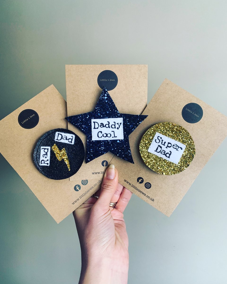 Dad Badges | Little L Sews