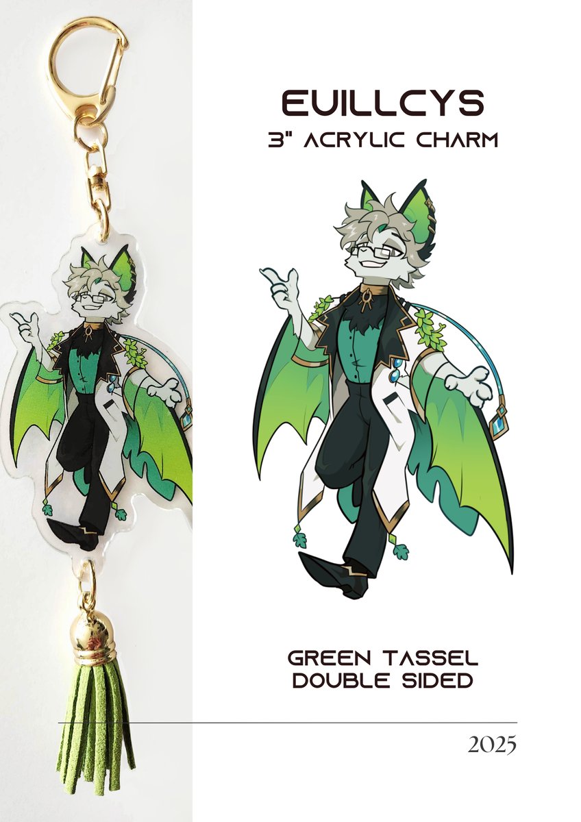 [PREORDER] EUILLCYS TASSEL CHARM | GODBIRDART