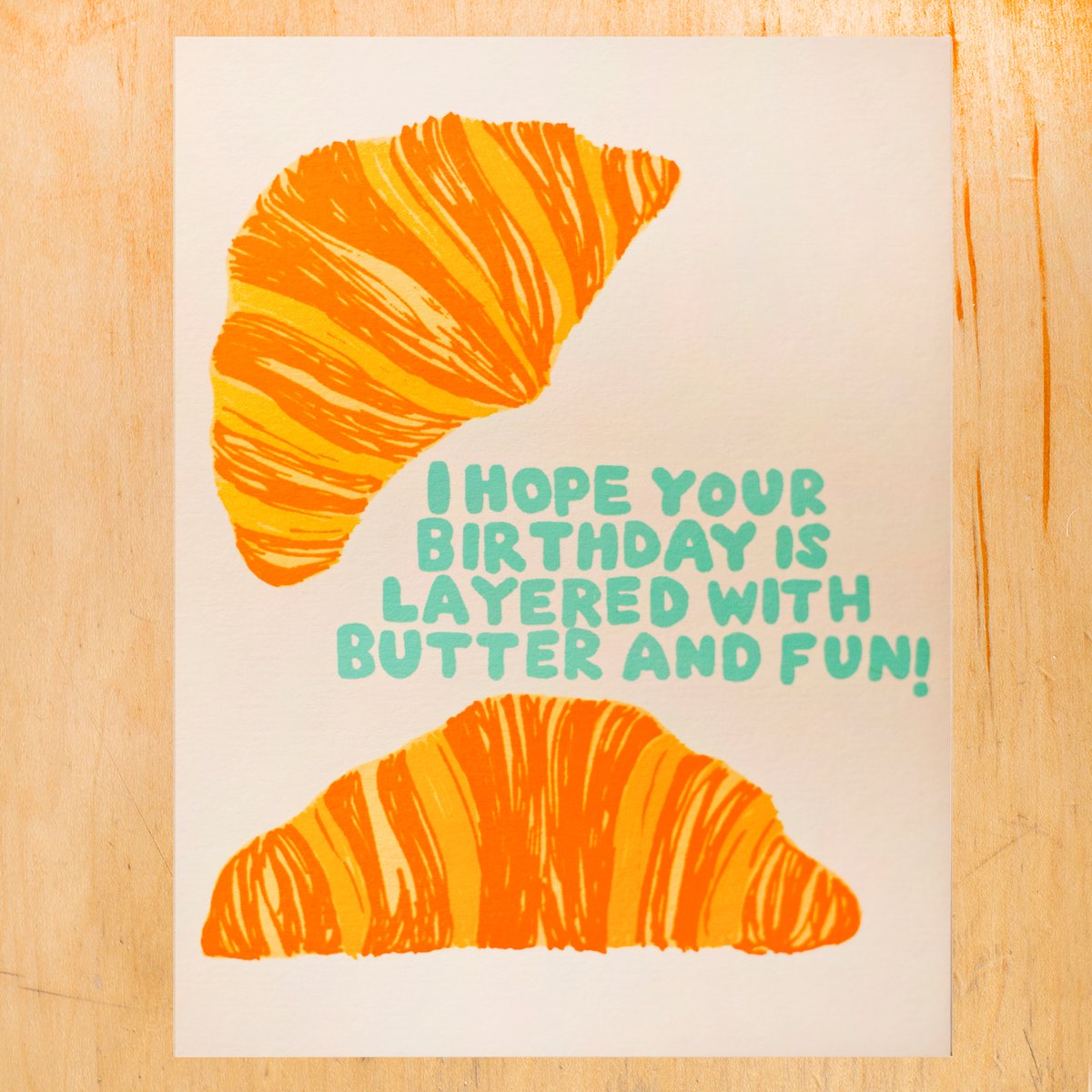 BIRTHDAY CROISSANT | Alphabet Studios