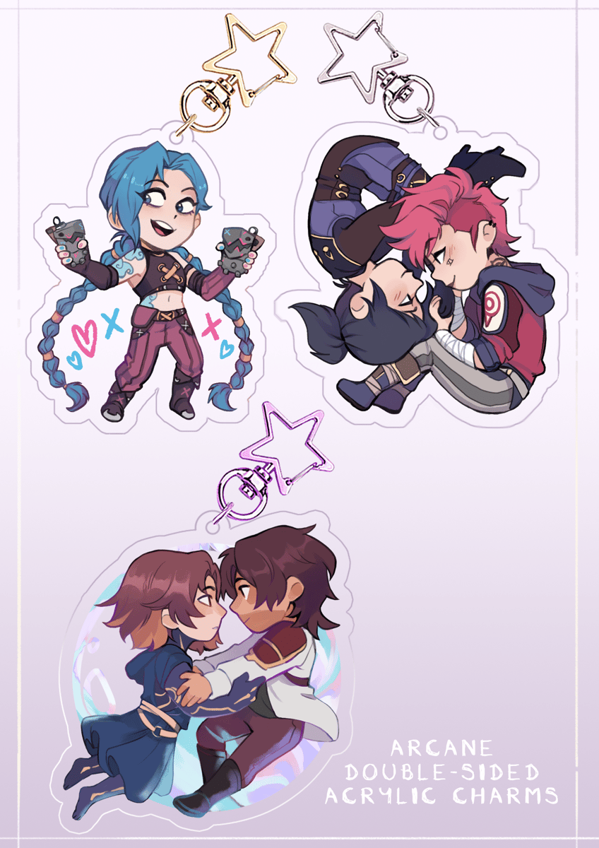 Arcane Acrylic Charms | Sunny's shop