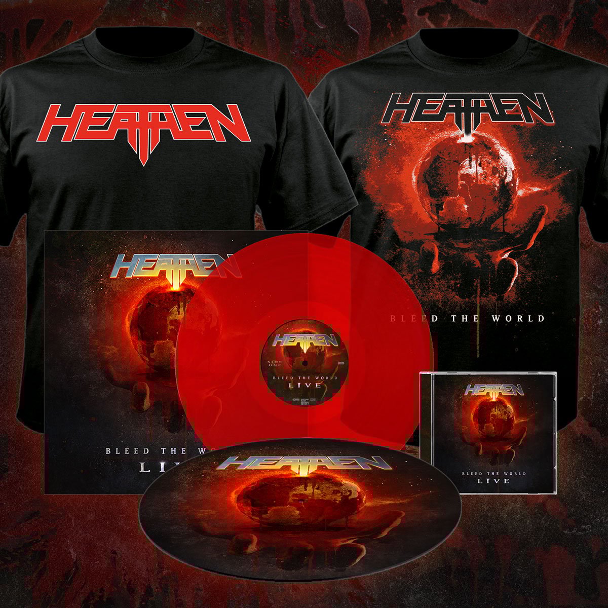 Bleed the World: Live | Heathen - Official Merch Store