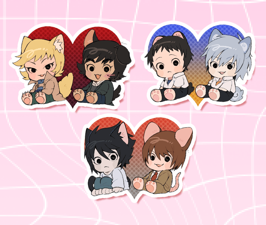 Yaoi Couple Stickers | tokimekiwaku