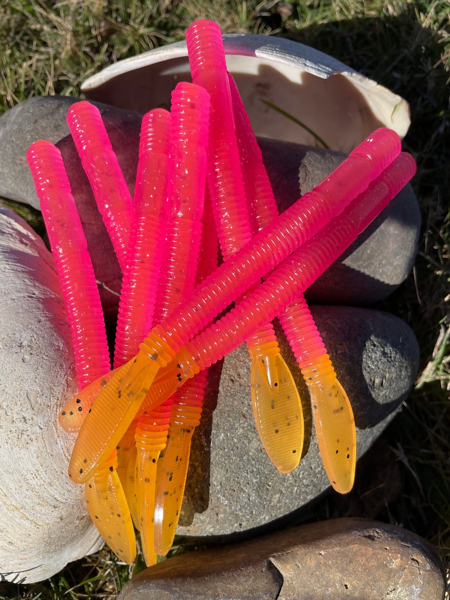 Natas core shot worm, SNS exclusive | SNS Fishing AKA Scream’n Steel