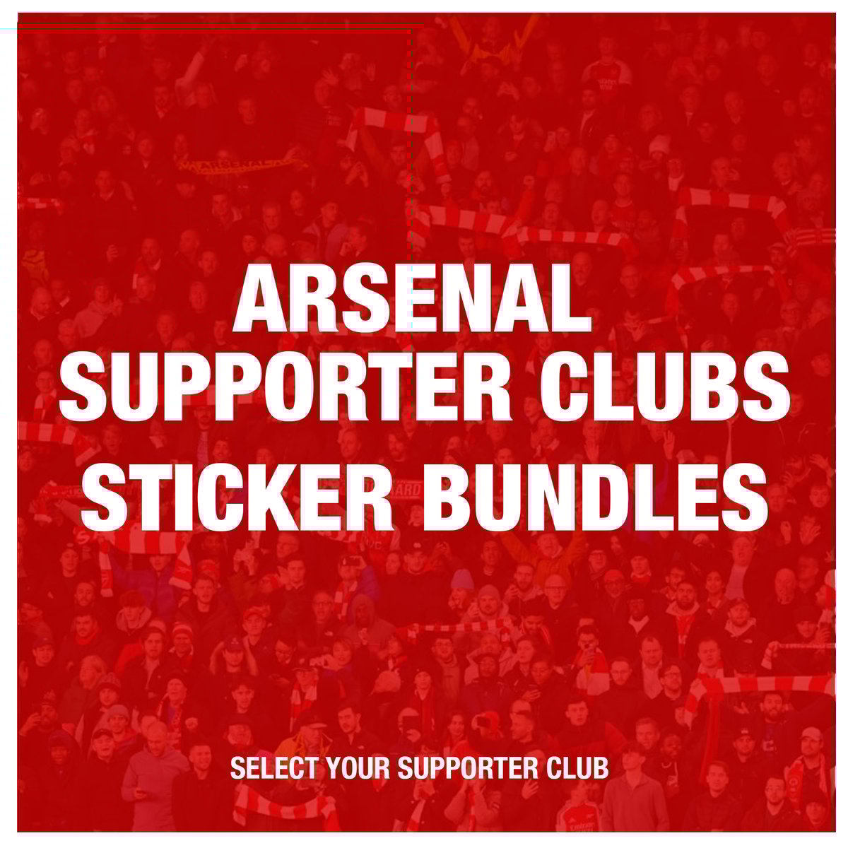 Arsenal SC Sticker Bundles | The Arsenal Stickers