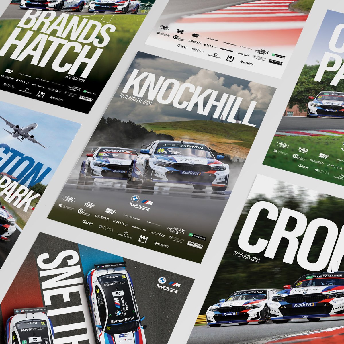 WSR | Signed 2024 Race Posters | Racing Line Designs