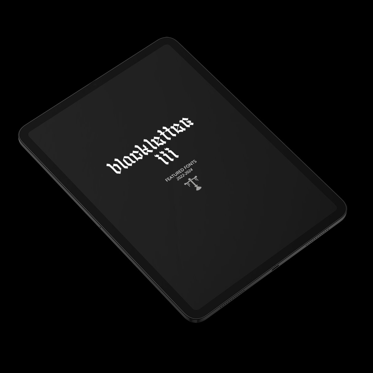 Blackletter III Font E-Book (Digital Download) | Justified Ink