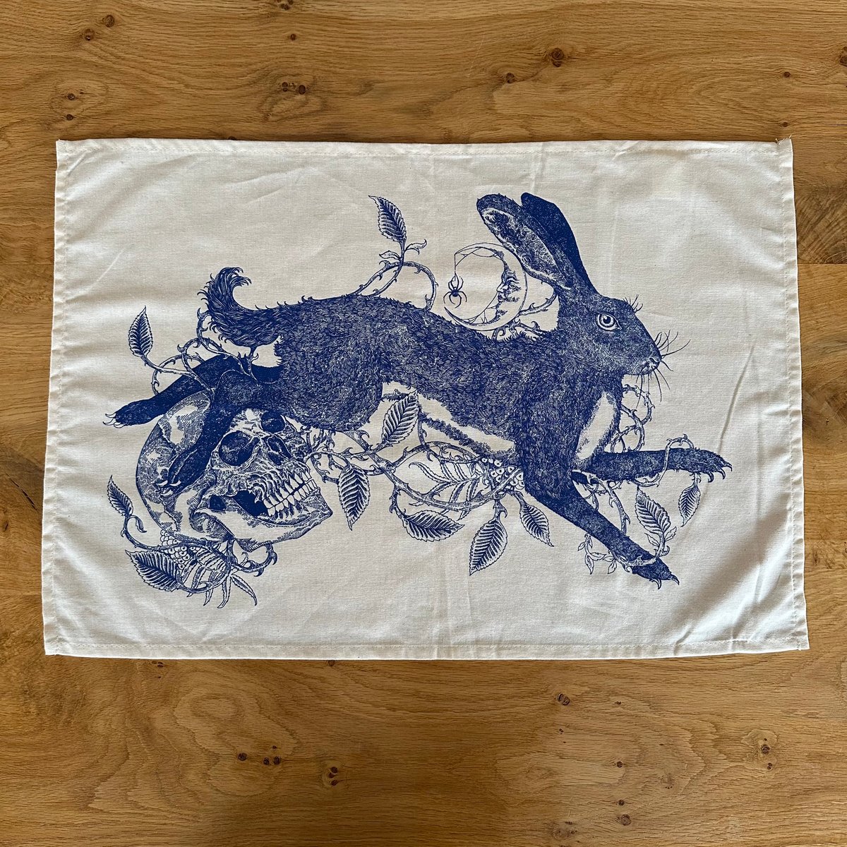 rowan the hare tea towel | Sin-Eater