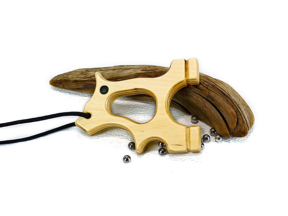 Perfection Concepts — Wooden Slingshot, Hooligan Frame, Birchwood Sling ...
