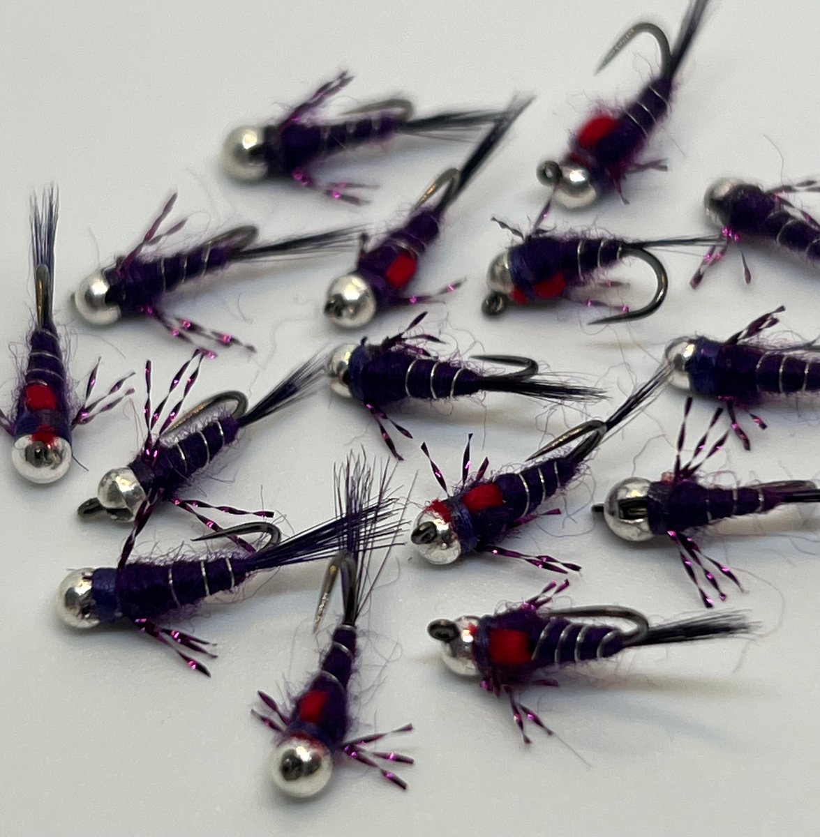 Higa’s SOS Purple/Red Hot Spot | Fleeger’s Flies