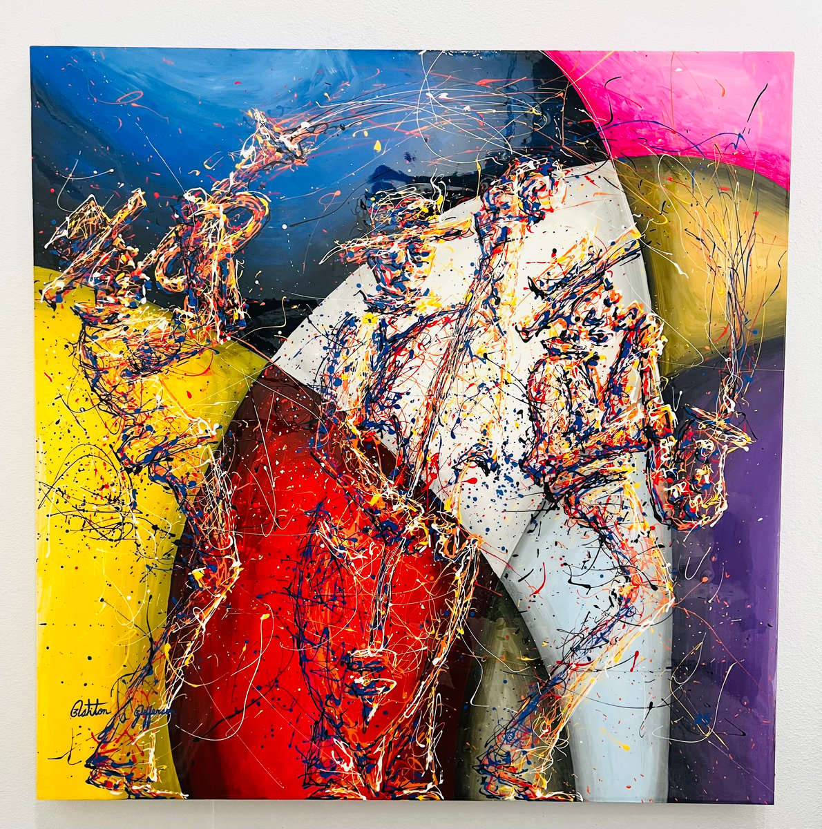 Ashton's Art — Abstract Splash 14