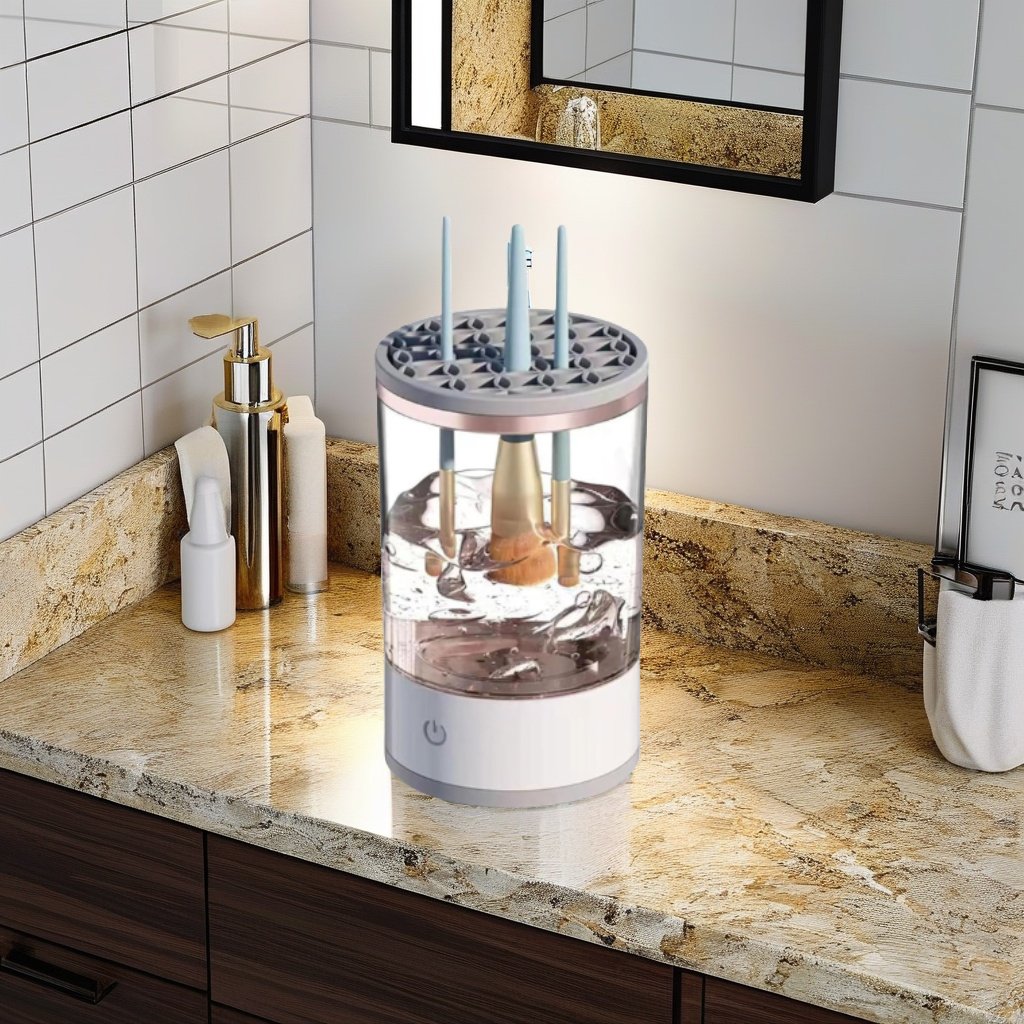 Electric Makeup Brush Cleaner Machine | Rebuild - Inspire, Give, Rebuild