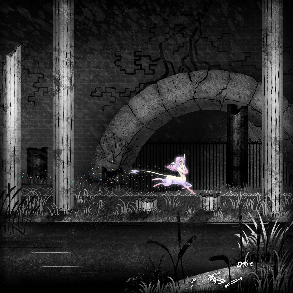 A Dark Place | Pickled Alice Art