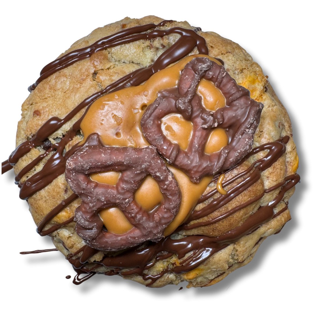 Butterscotch Chocolate Pretzel | Sweet Deelights