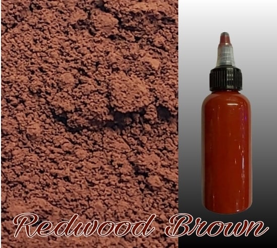 Redwood Brown Powder Pigment | philadelphiaeddietattoosupply