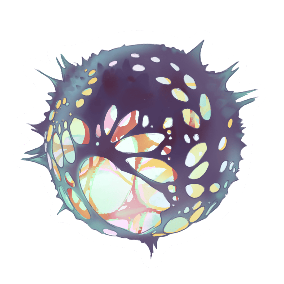 The Anomaly holographic sticker | Arcane | YukikoYamadaVT