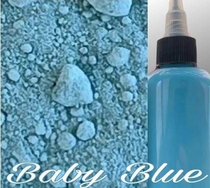 Baby Blue Powder Pigment | philadelphiaeddietattoosupply