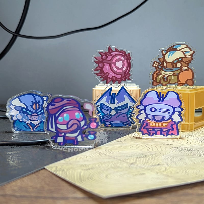 FUN-SIZED FALLEN mini standees | SANCHOMPS