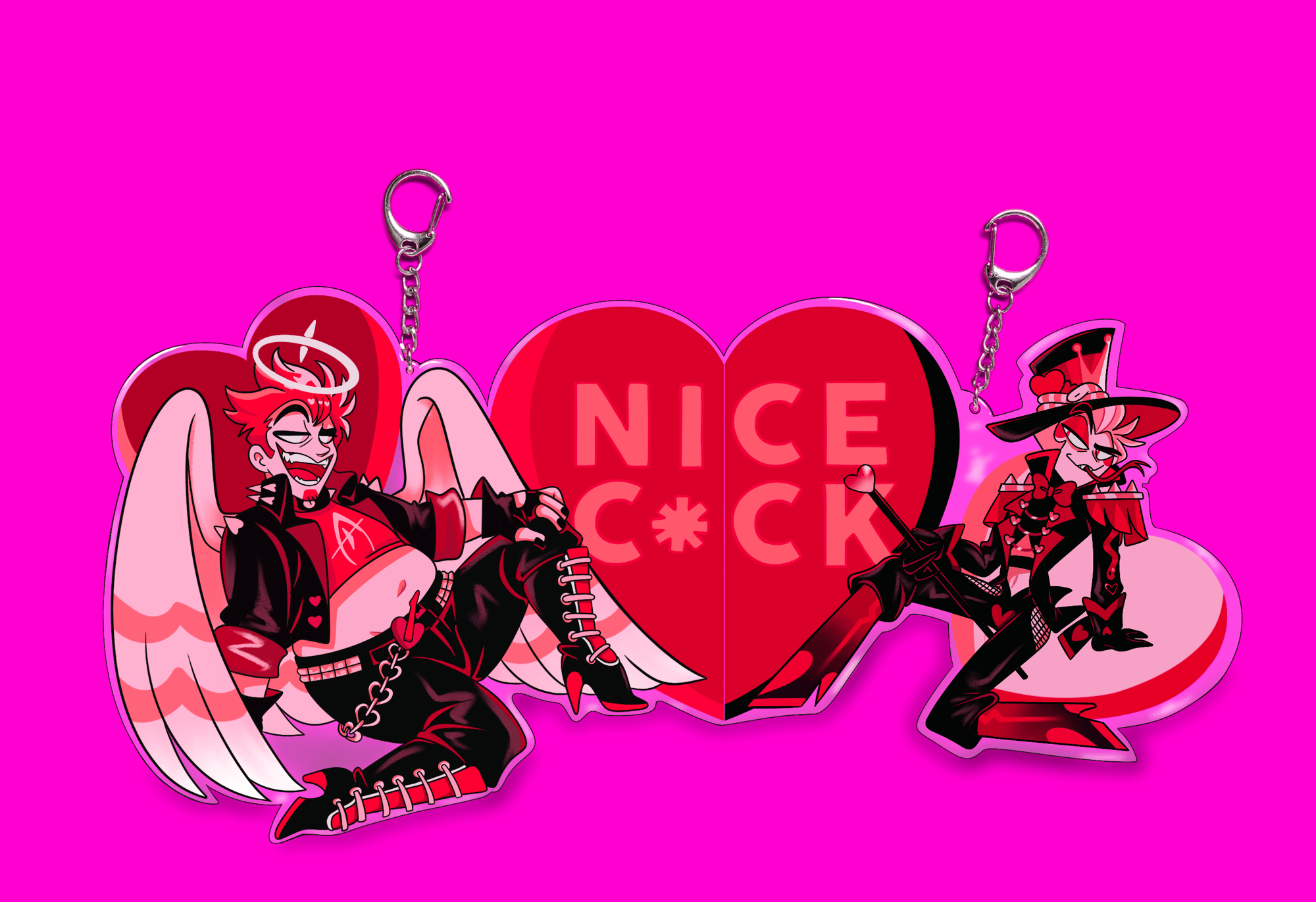 Adams Apple Connecting Keychains Preorder | cocokoalatea
